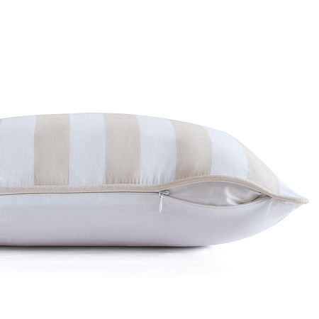 Click here for Martha Stewart Stripe 18x18 Square Throw Pillow  O... prices