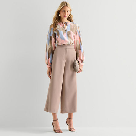 Click here for Worthington Womens Wide Leg High Rise Trouser  18... prices