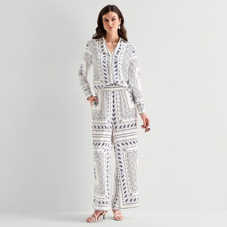 Click here for Worthington Womens Wide Leg Mid Rise Trouser  Xx-l... prices