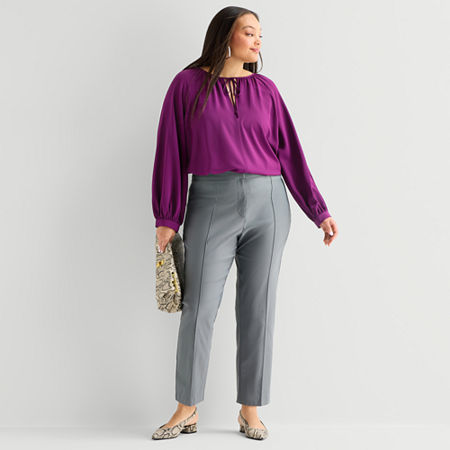 Click here for Worthington Womens Plus Skinny Mid Rise Pant  16w... prices