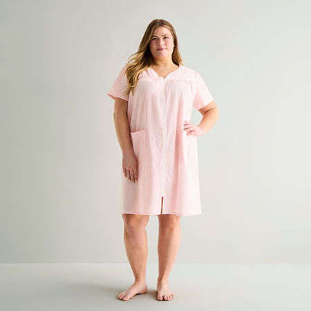 Click here for Adonna Womens Plus Short Sleeve Mid Length Robe  2... prices