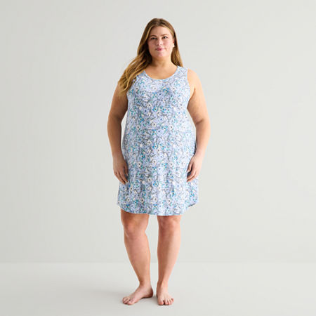 Click here for Liz Claiborne Womens Plus Sleeveless Crew Neck Nig... prices