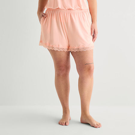 Click here for Ambrielle Womens Plus Pajama Shorts  2x  Pink prices