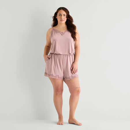 Click here for Ambrielle Womens Plus Pajama Shorts  2x  Purple prices