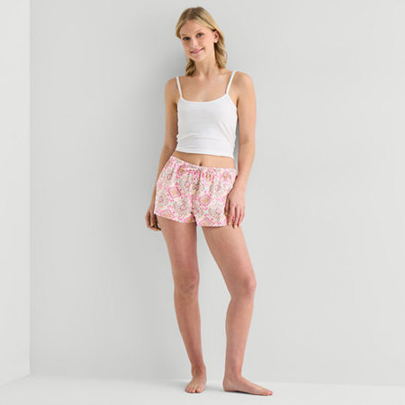 Click here for Arizona Womens Juniors Pajama Shorts  Medium  Pink prices