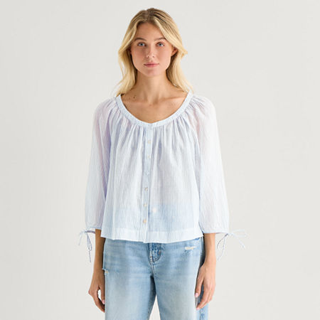 Click here for a.n.a Womens Boat Neck 3/4 Sleeve Blouse  X-large... prices