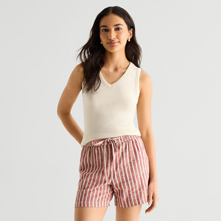 Click here for a.n.a Womens V Neck Sleeveless Tank Top  Petite X-... prices