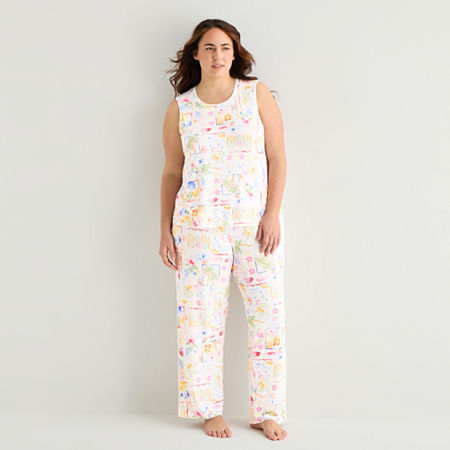 Click here for Jaclyn Womens Crew Neck Sleeveless 2-pc. Plus Paja... prices