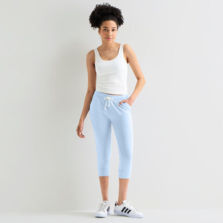 Click here for Arizona Womens Juniors Mid Rise Workout Capris  X-... prices