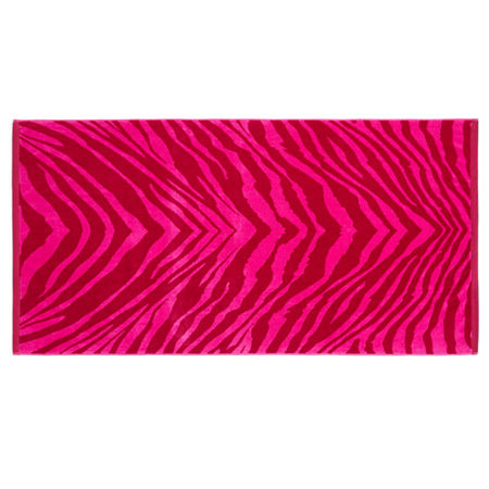 Click here for Outdoor Oasis Jacquard Beach Towel  One Size  Pink prices