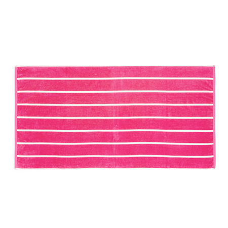 Click here for Outdoor Oasis Cabana Stripe Beach Towel  One Size... prices
