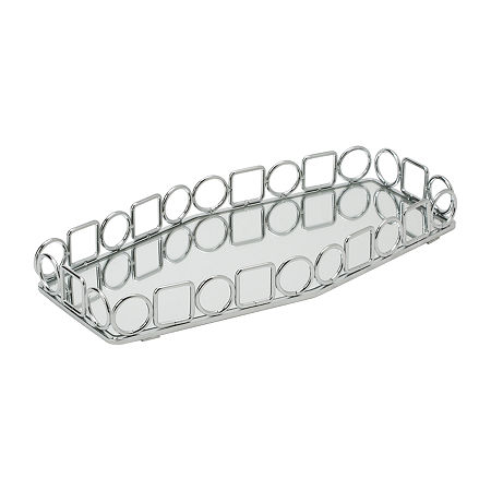 Click here for Kennedy International Vanity Trays  One Size  Silv... prices