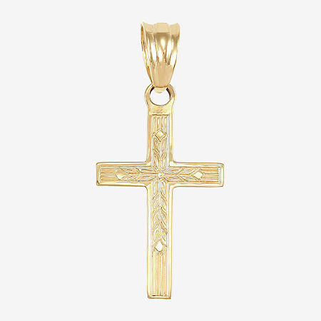 Click here for Unisex Adult 14K Gold Cross Pendant  One Size prices