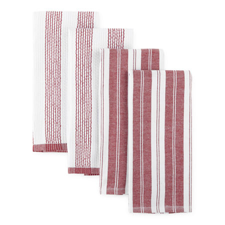 Click here for Cooks Striped Dual Purpose 4-Pc. Kitchen Towel Set... prices