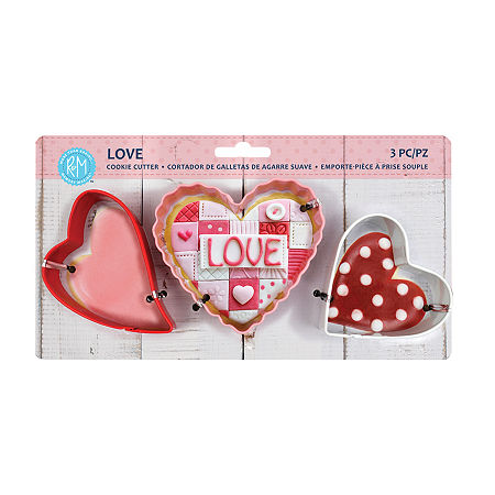 Click here for R&M International Llc Love 3-pc. Cookie Cutters  O... prices