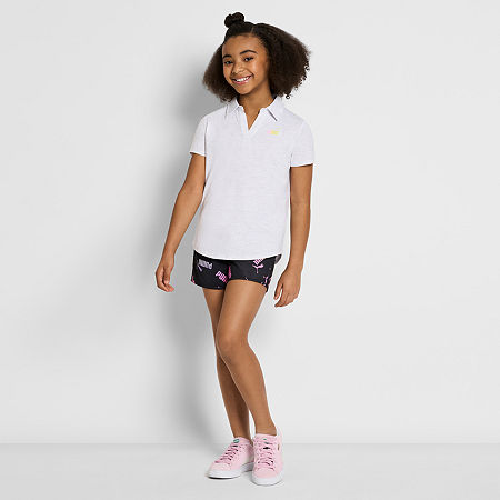 Click here for PUMA Big Kid Girls 2-pc. Short Set  S (7)  White prices