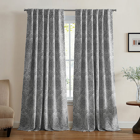 Click here for Elrene Home Fashions Giovanni Medallion Linen Blen... prices
