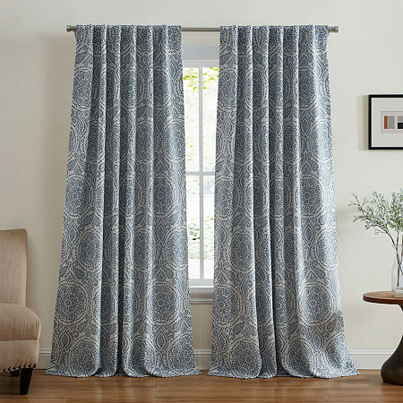 Click here for Elrene Home Fashions Giovanni Medallion Linen Blen... prices