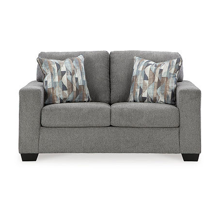 Click here for Signature Design By Ashley Deltona Loveseat  One S... prices