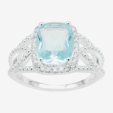 Click here for Sparkle Allure Beaded Split Shank Womens Blue Crys... prices