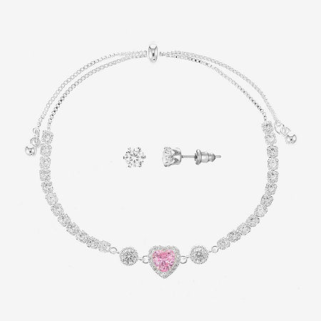 Click here for Sparkle Allure Light Up Box Womens Pink Cubic Zirc... prices
