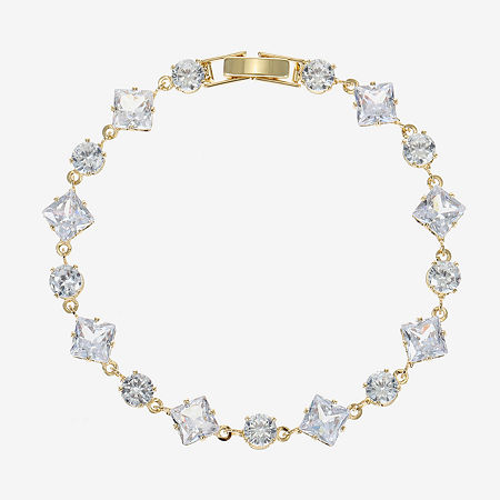 Click here for Sparkle Allure Womens Cubic Zirconia 14K Gold Over... prices