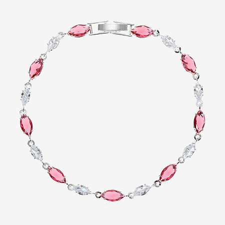 Click here for Sparkle Allure Womens Red Cubic Zirconia Pure Silv... prices