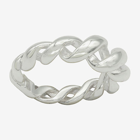 Click here for Sparkle Allure Open Womens 4MM Pure Silver Over Br... prices