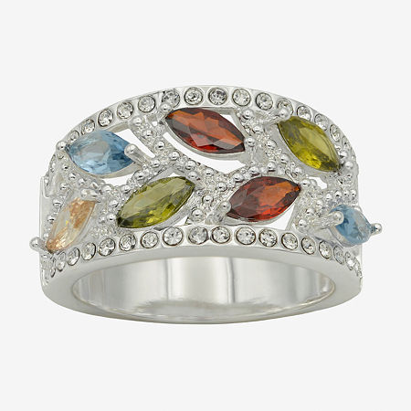 Click here for Sparkle Allure Womens Multi Color Crystal Pure Sil... prices