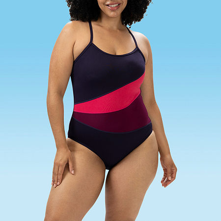 Click here for Womens Dolfin(R) Aquashape Moderate Color Block On... prices