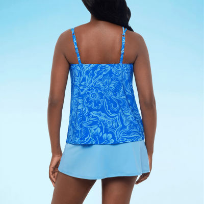 Sonnet Shores Womens Tankini Swimsuit Top - JCPenney
