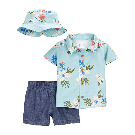 Click here for Carters Baby Boys 3-pc. Short Set  24 Months  Blue prices