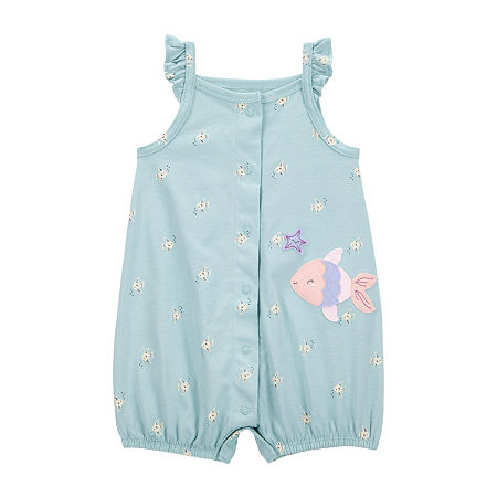 Click here for Carters Baby Girls Sleeveless Animal Romper  24 Mo... prices