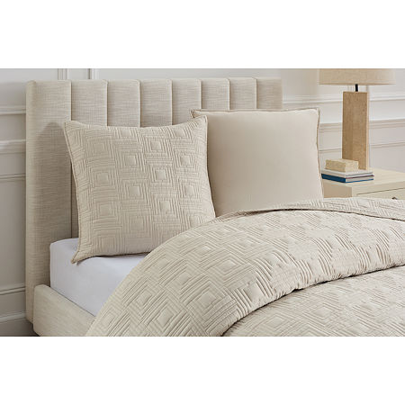 Click here for Liz Claiborne Camille Euro Sham  One Size  Beige prices