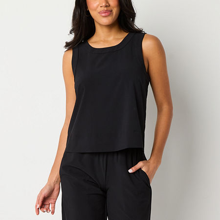 Click here for Stylus Womens Round Neck Sleeveless Shell  Xx-larg... prices