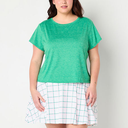 Click here for Xersion Everyday Womens Crew Neck Twist Back Short... prices