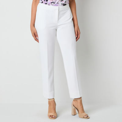 Black Label by Evan-Picone Textured Womens Straight Fit Straight Suit ...