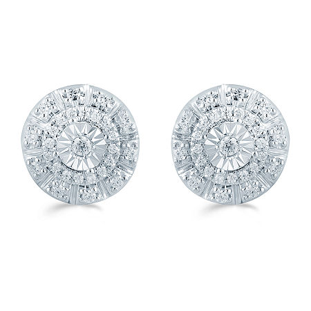 Click here for 1/4 CT. T.W. Natural White Diamond Sterling Silver... prices