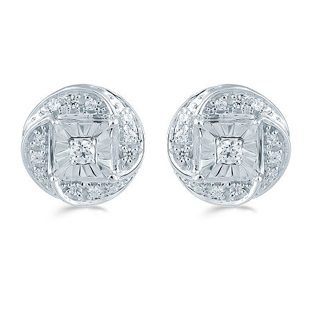 Click here for 1/6 CT. T.W. Natural White Diamond Sterling Silver... prices