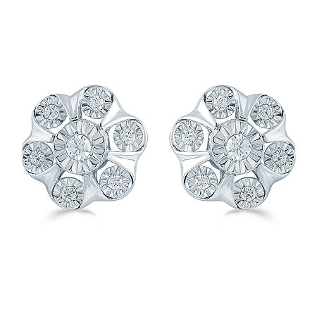 Click here for 1/4 CT. T.W. Natural White Diamond Sterling Silver... prices