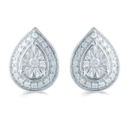 Click here for 1/5 CT. Natural White Diamond Sterling Silver 10.6... prices