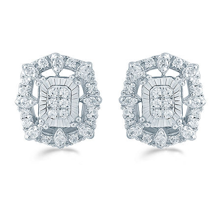 Click here for 1/4 CT. T.W. Natural White Diamond Sterling Silver... prices