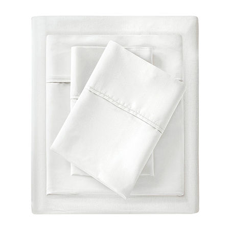 Madison Park 1500 Thread Count Cotton Blend Pillowcase Pair  King - White