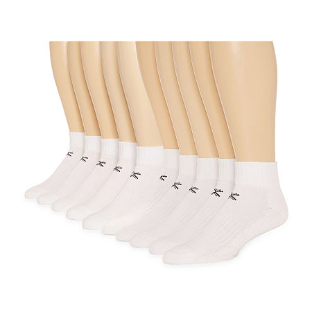 Click here for Xersion Quick-Dri Mens 10 Pair Quarter Ankle Socks... prices