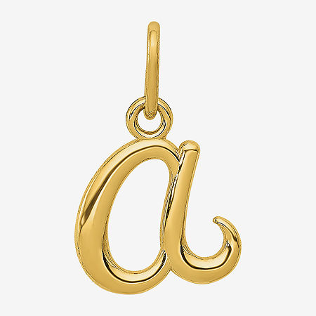 Click here for Initial Womens 14K Gold Pendant  One Size  A prices