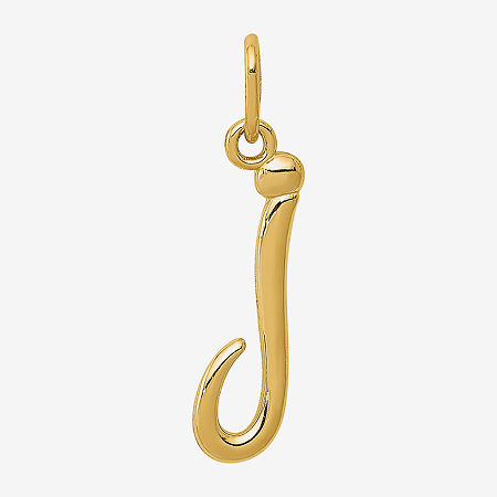Click here for Initial Womens 14K Gold Pendant  One Size  J prices