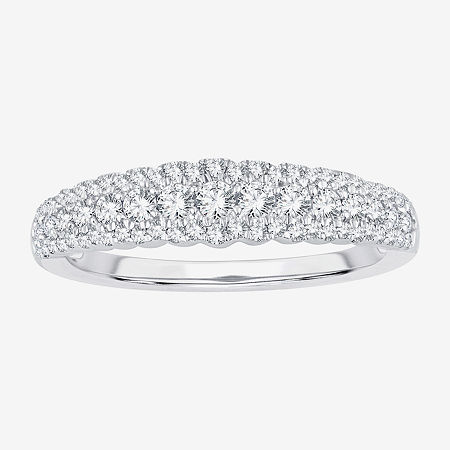 Click here for Womens 1/2 CT. T.W. Natural White Diamond 10K Whit... prices