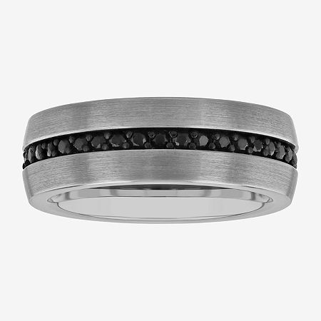 Click here for Modern Bride Gemstone 8MM Tungsten Wedding Band  1... prices