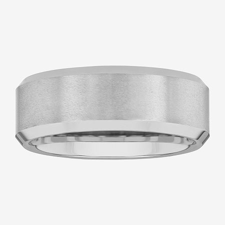 Click here for Mens 8MM Tungsten Wedding Band  12  Grey prices