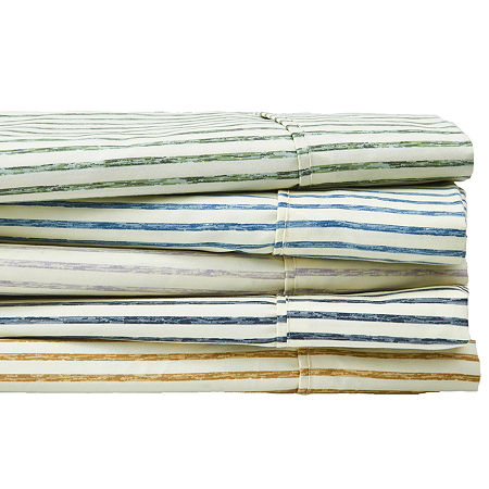 Click here for Linery Striped Microfiber Sheet Set  One Size  Bei... prices